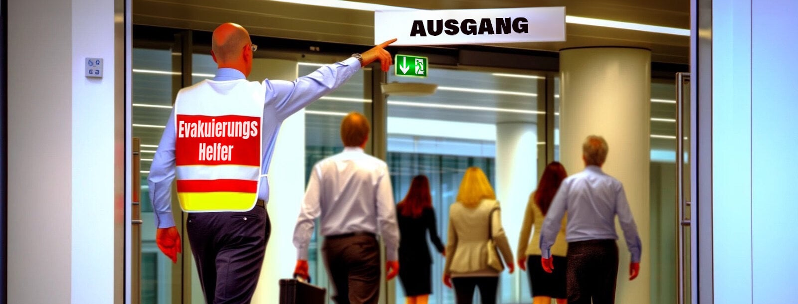 ≡ Evakuierungshelfer - Schulung, Pflichten & Brandschutz - Brandschutzdozenten
